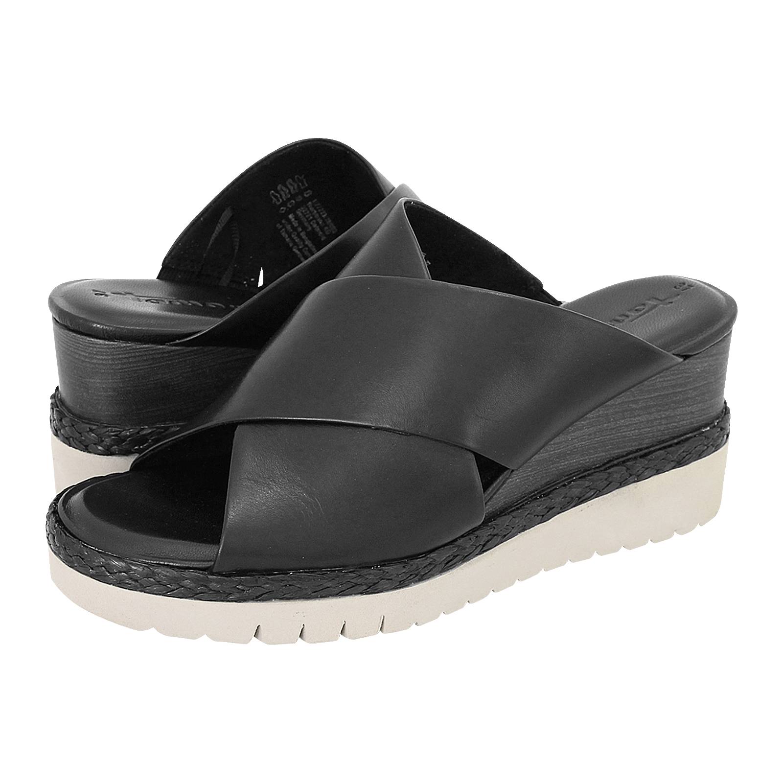 Furus - Γυναικείες πλατφόρμες Tamaris από δέρμα - Gianna Kazakou Online